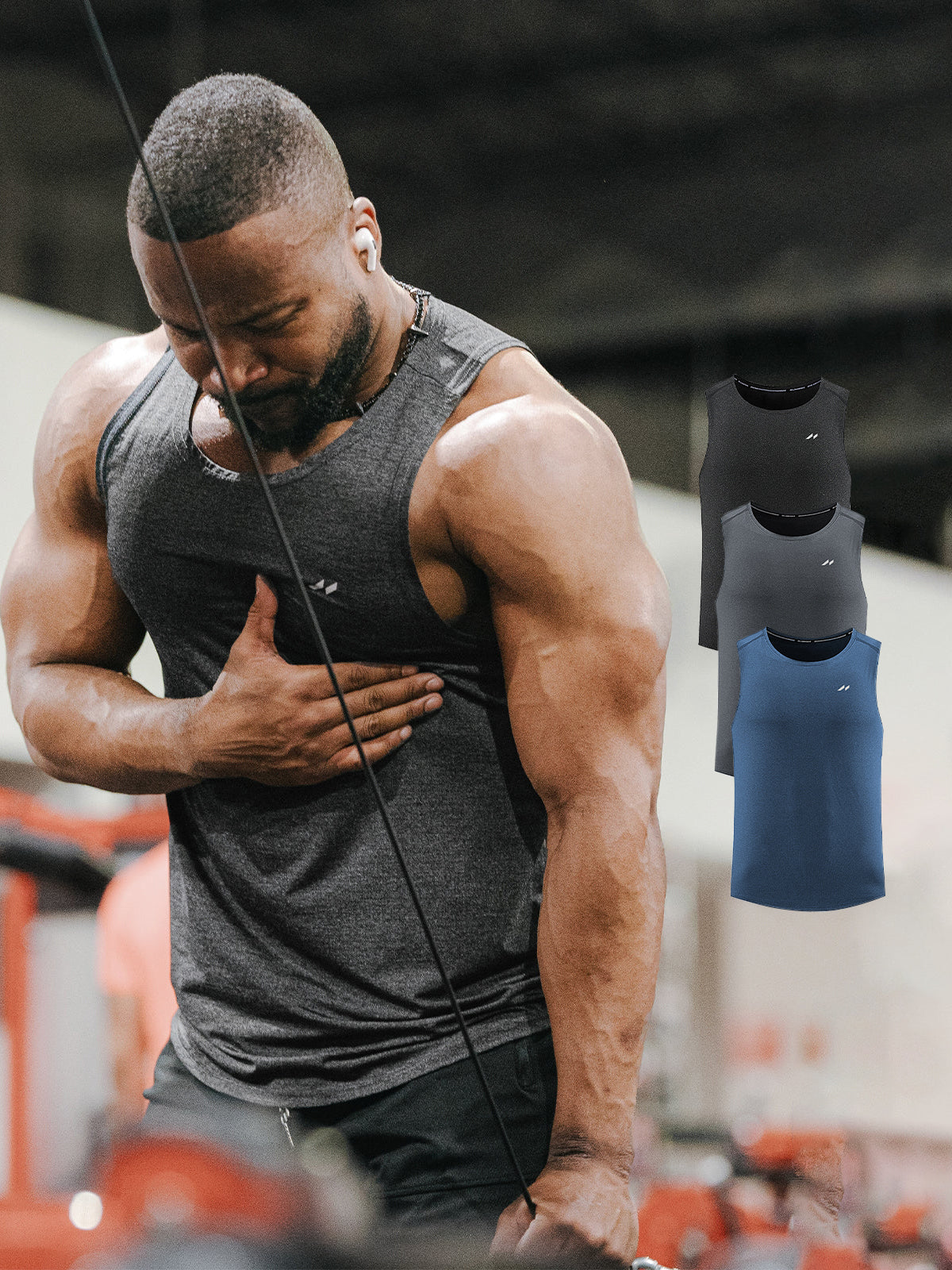 3-Pack Softest Elevated Training Tank Top – DUVAL
