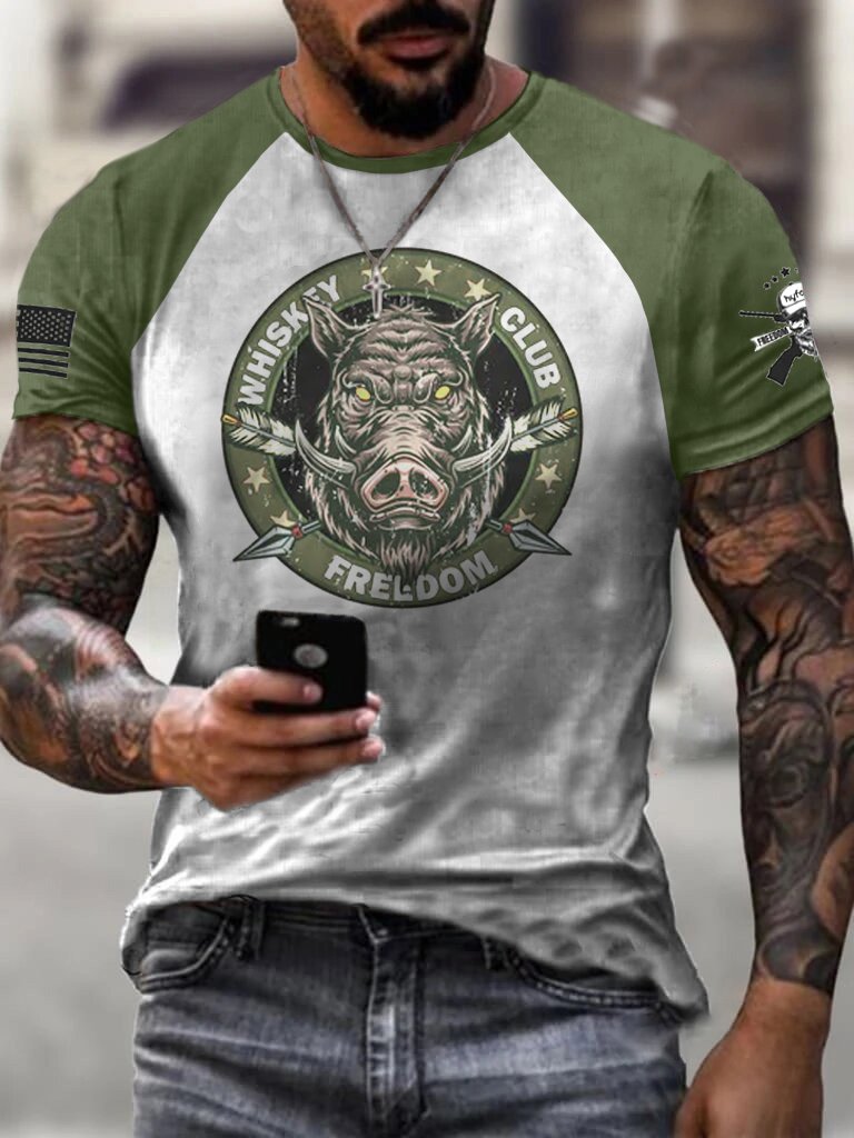 Splicing Tastes Like Freedom Raglan Graphic Tee – DUVAL