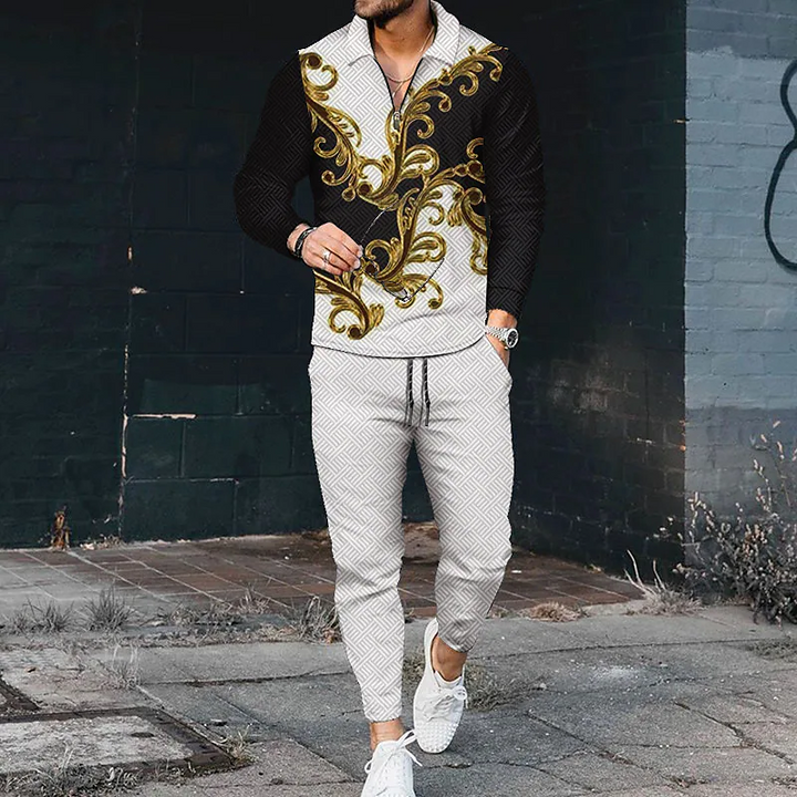 Long Sleeve Polo Suits – DUVAL